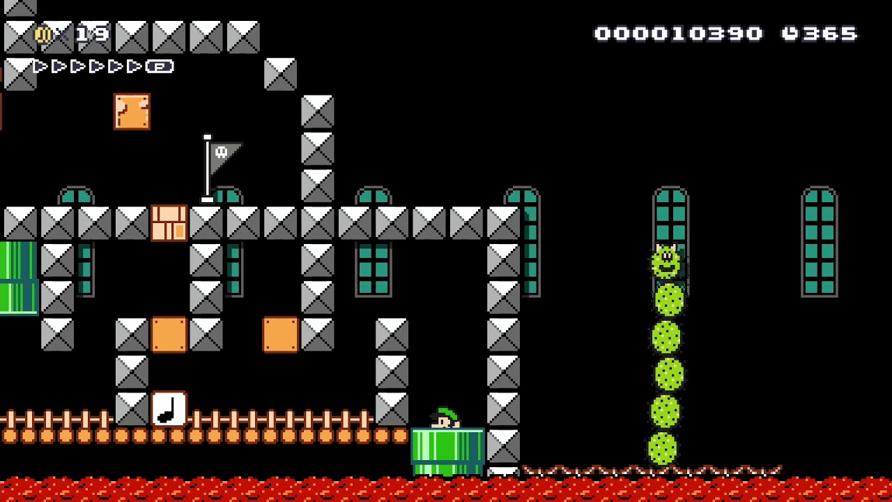 Dungeon of Bewilderment by Luca 🍄 Super Mario Maker 2 😶 No Commentary ...