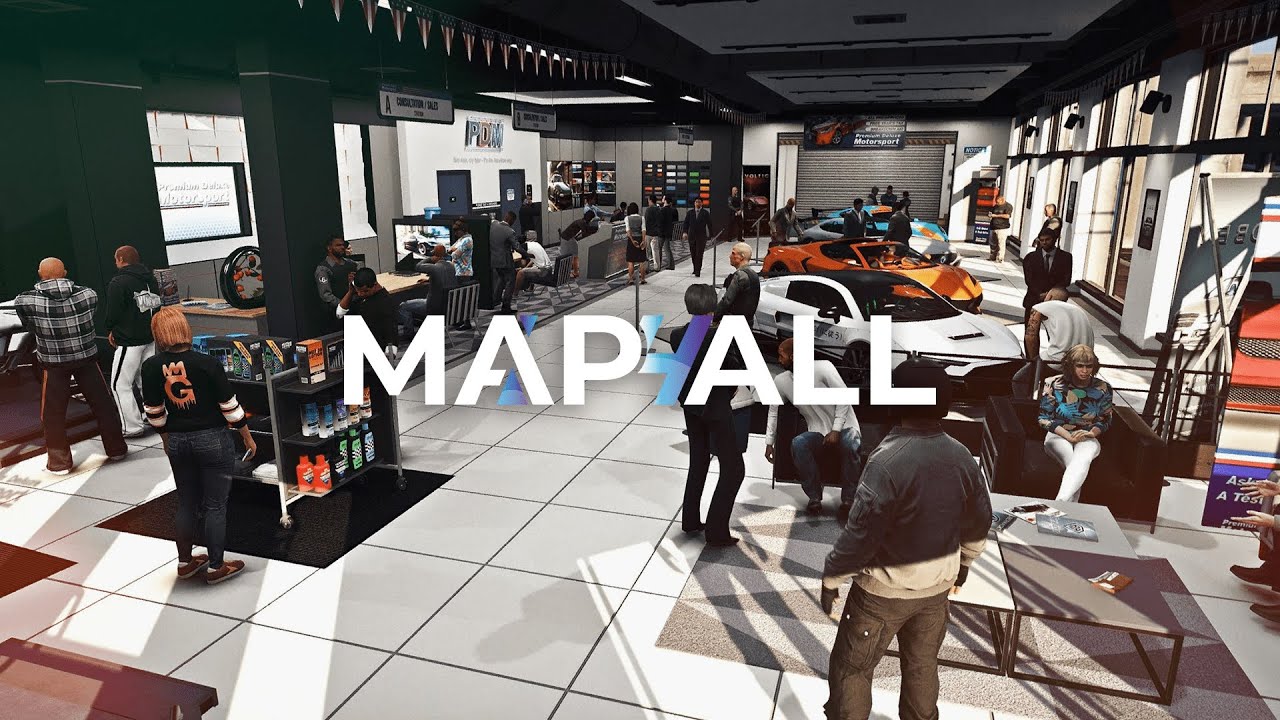 FiveM Maps | Premium Deluxe Motorsport - YouTube