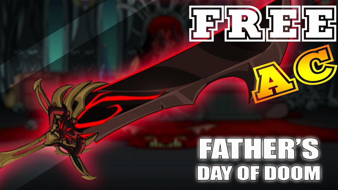 AQW NEW DARK LEGACY DOOM BLADE l DOOM ESSENCE /JOIN NURSERY (FATHER'S DAY OF DOOM 2023) - YouTube