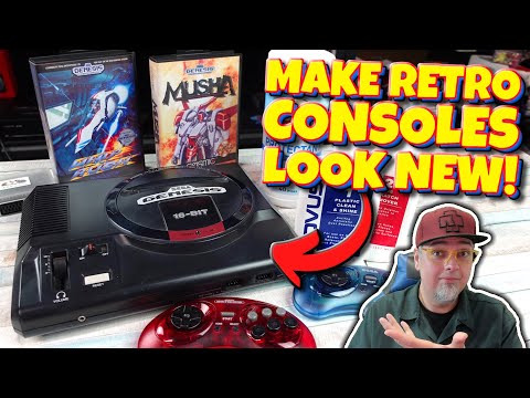 Make Your RETRO Consoles Look NEW! EASILY Remove Scratches, Shine & Protect Your System!