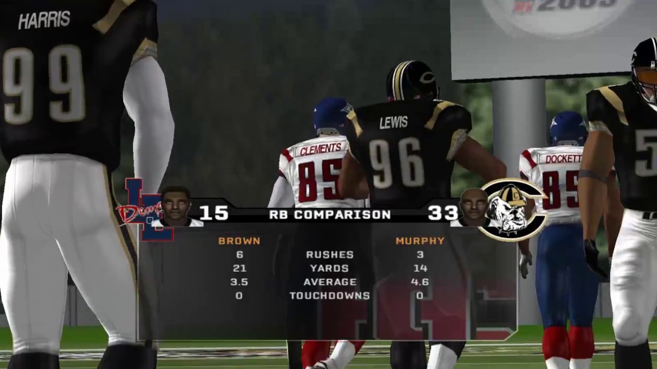 Camden Bulldogs vs Lugoff-Elgin Demons Madden 08 South Carolina High ...