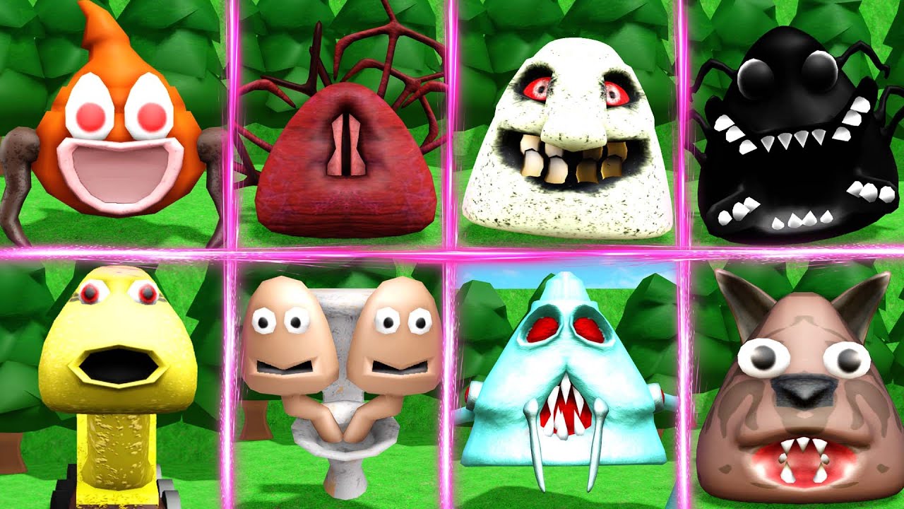 NEW Evolution Pou Morphs FIND THE all morphs in Roblox ! - YouTube