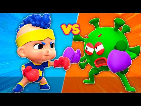 Crash the Germs with Baby DB | D Billions Kids Songs