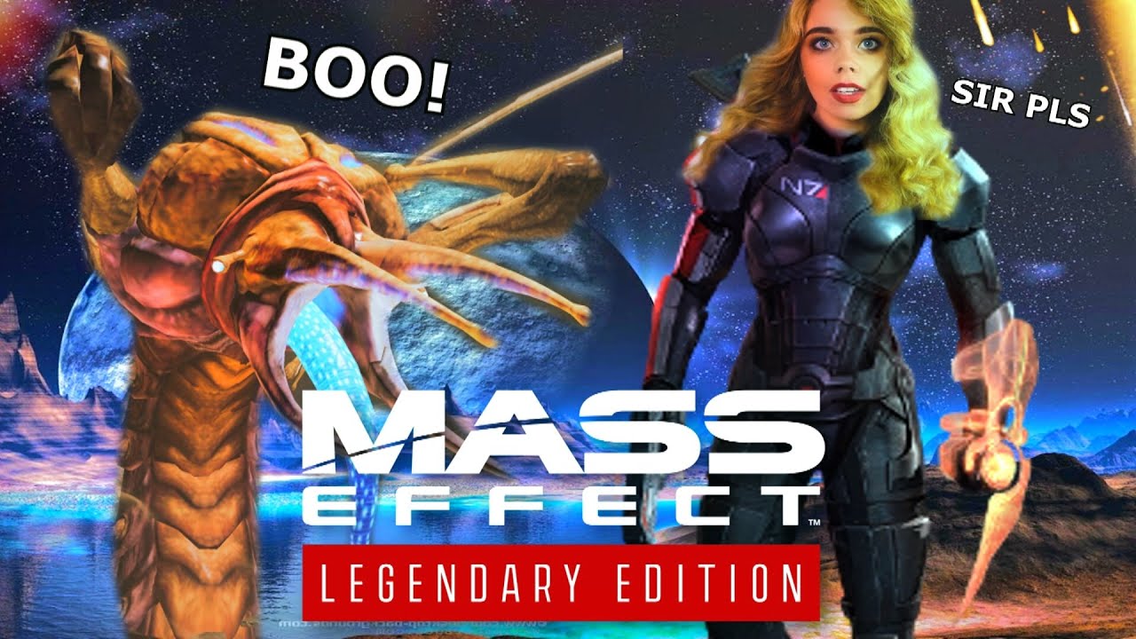 WORMING MY WAY OUT OF A THRESHER MAW TRAP! Mass Effect Legendary ...