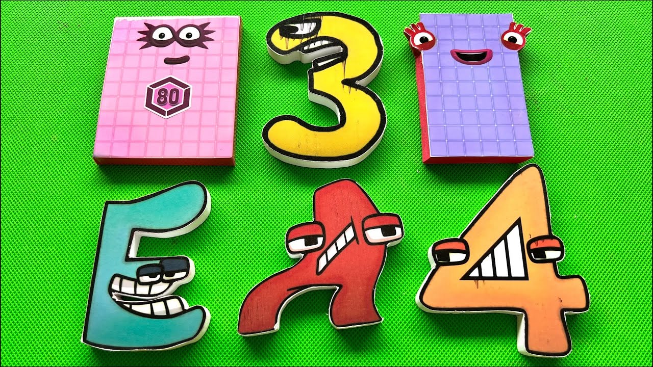 Alphabet Lore & Numberblocks 316 - Cleaning Colors ASRM! Satisfying ...