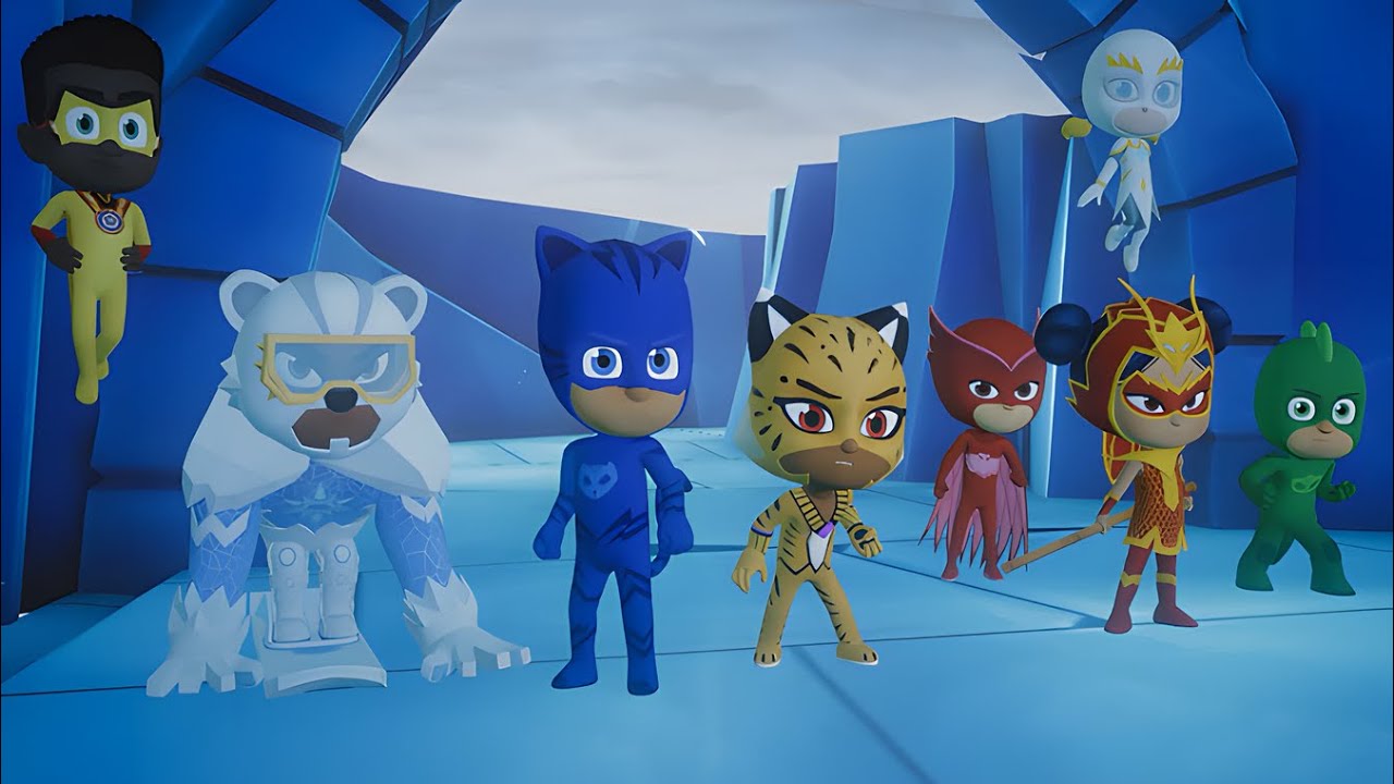 PJ Masks Power Heroes Mighty Alliance: Ice World - All Episodes - YouTube