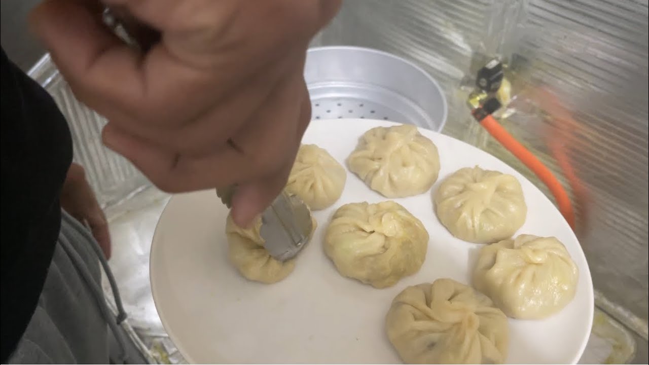 Home made momos recipe #just try🥟😊 - YouTube