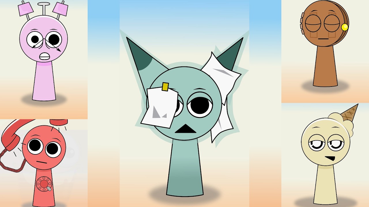 Amazing Animation Sprunki OC Phase 4 Pack 2 Funny Mod - YouTube