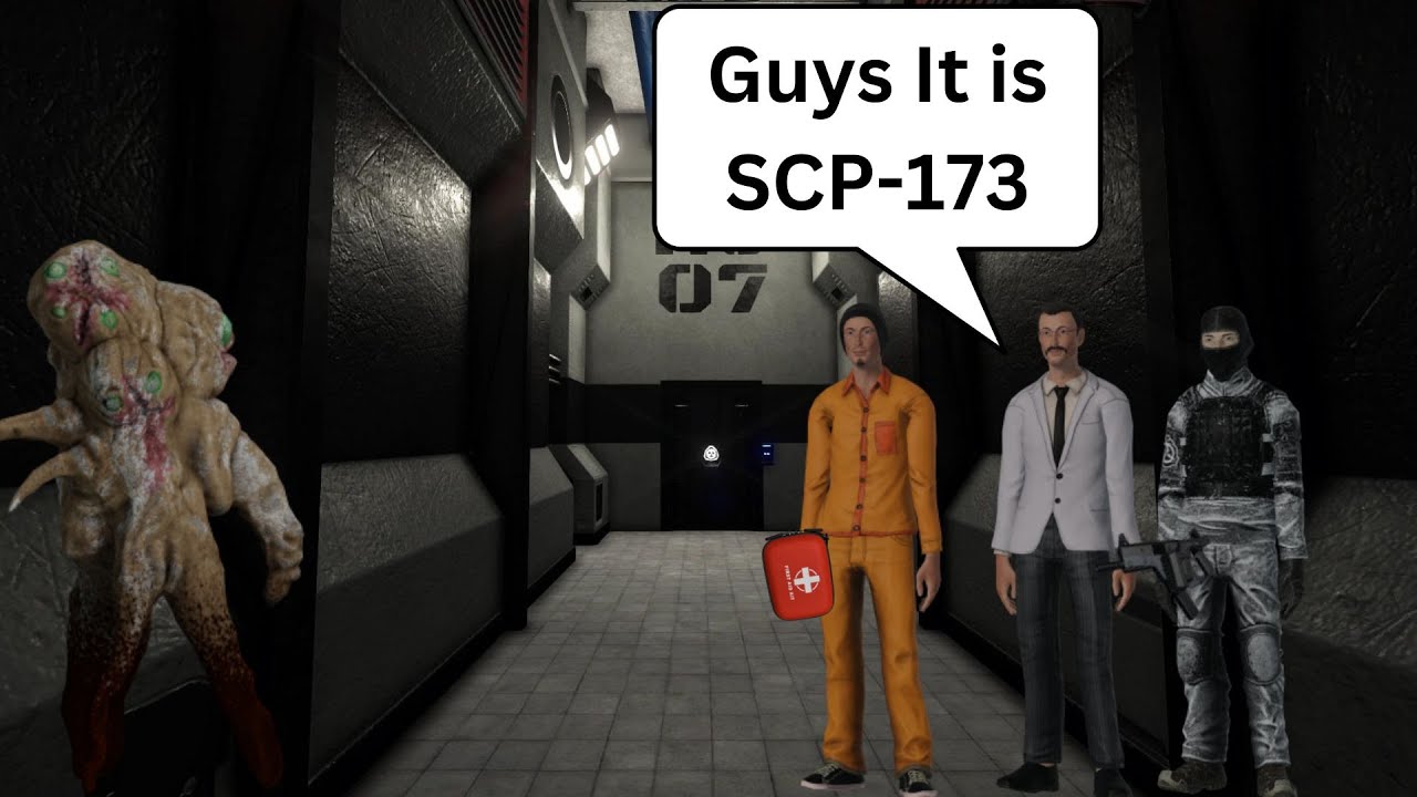 SCP SL Gaming As SCP-173 - YouTube