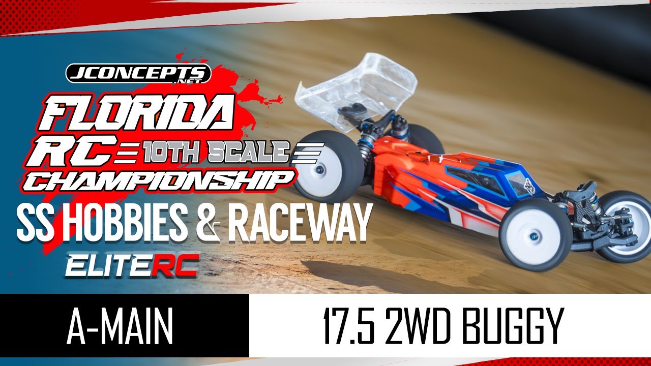 17.5 2WD BUGGY | GS HOBBIES A-MAIN | SS HOBBIES & RACEWAY - YouTube