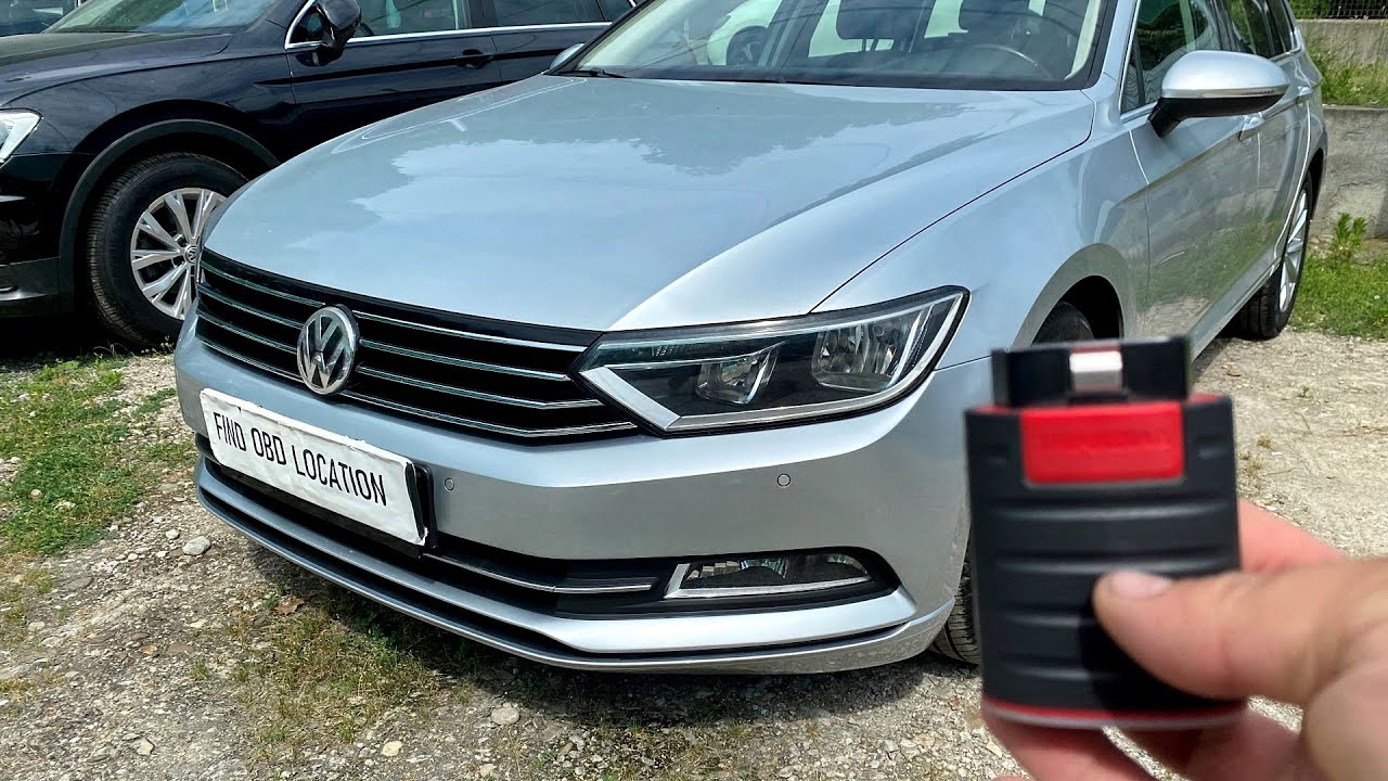 2016 Volkswagen Passat B8 OBD Port Location - YouTube