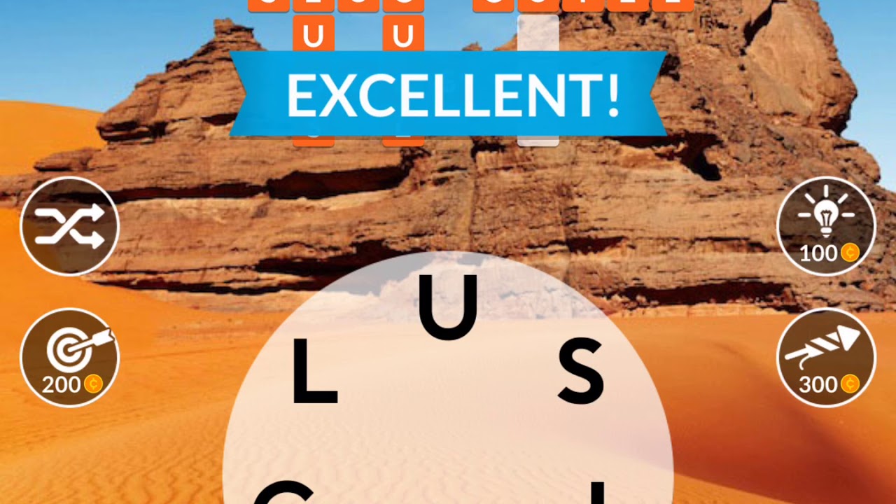 Wordscapes Level 740 Answers - YouTube