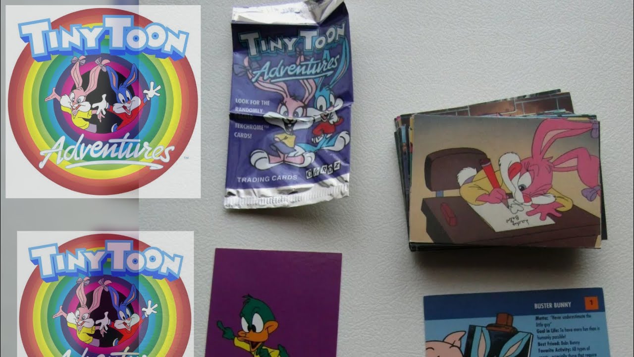 Tiny Toon Adventures Trading Cards 1994 CARDZ SET COMPLETO VINTAGE NO PANINI NO NAVARRETE NO ...