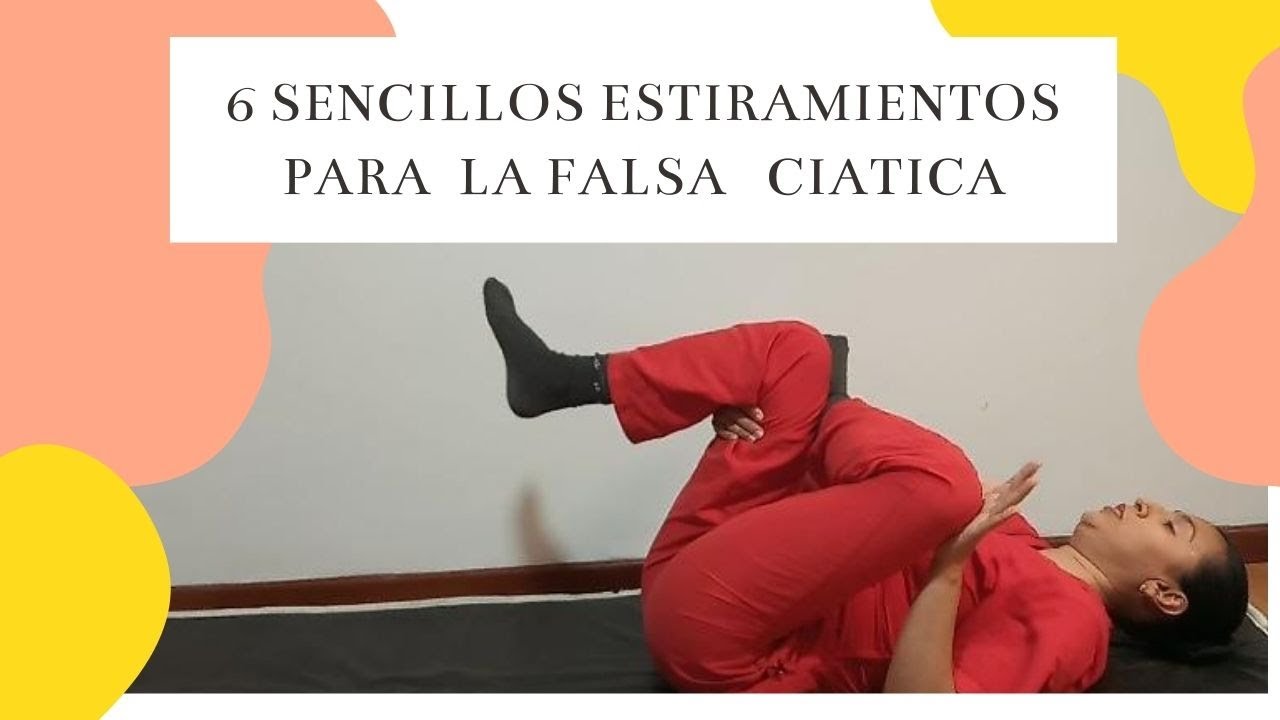 6 ESTIRAMIENTO PARA PRIAMIDAL O FALSA CIATICA - YouTube