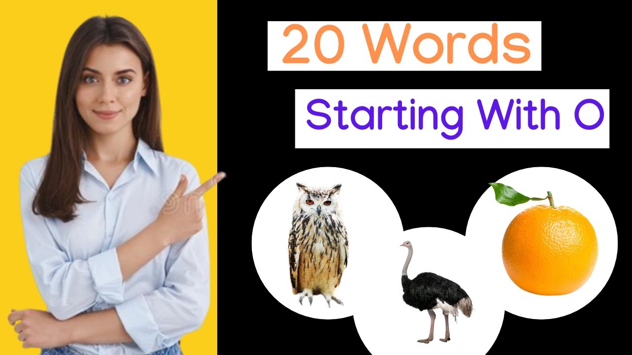 O se start hone wale word in english | Words Starting With Letter O ...
