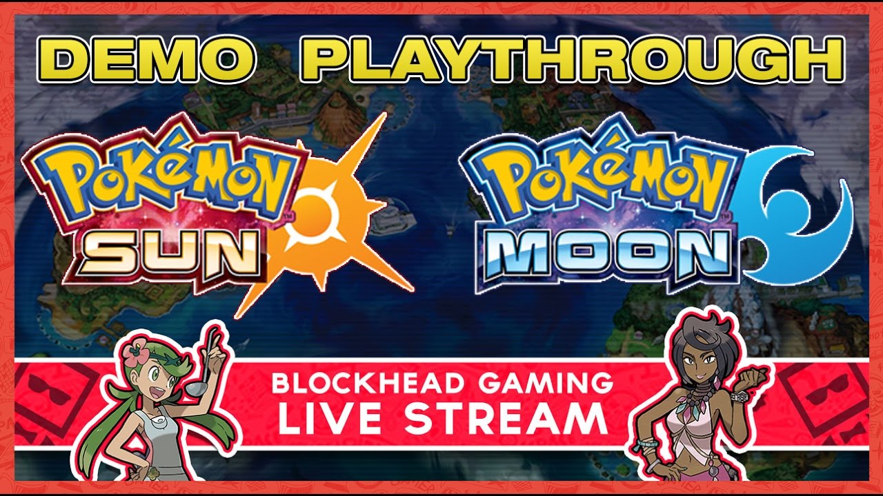 Pokemon Sun & Moon Live Stream: Welcome to Hau'Oli City! - Demo ...