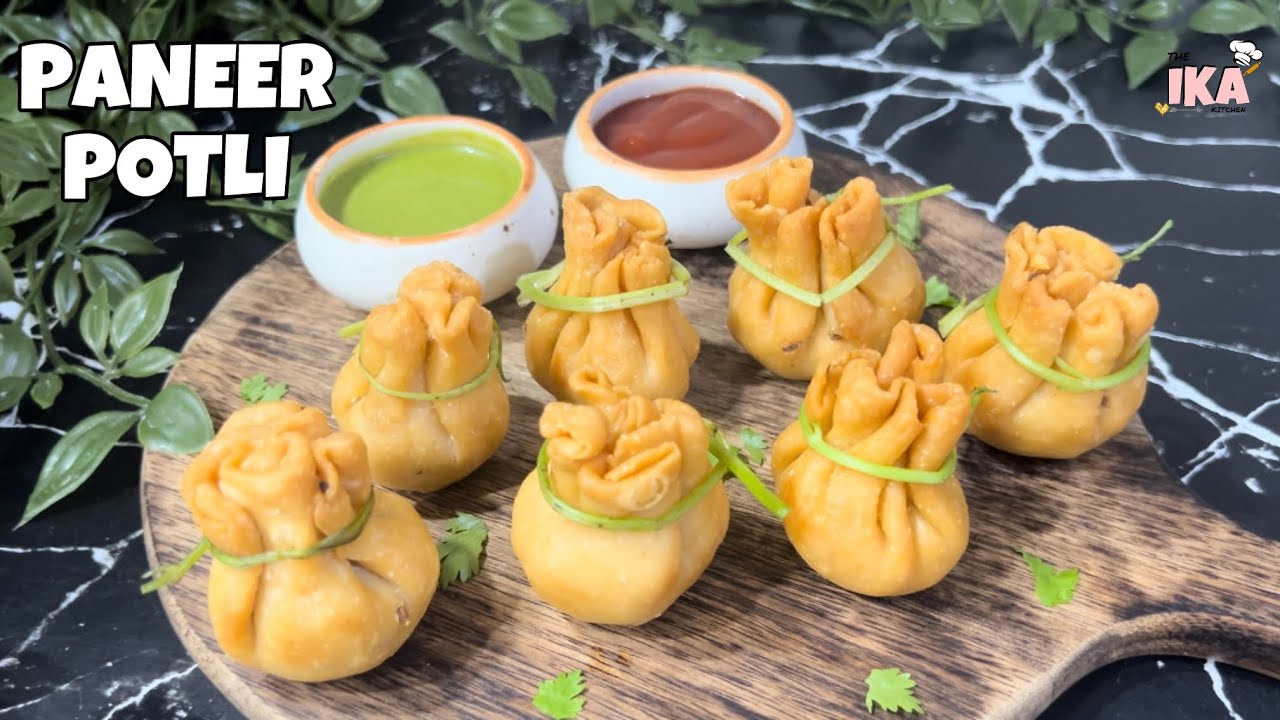 Paneer Potli Recipe | Crispy Snack Paneer Potli | पनीर पोटली | The Ika ...