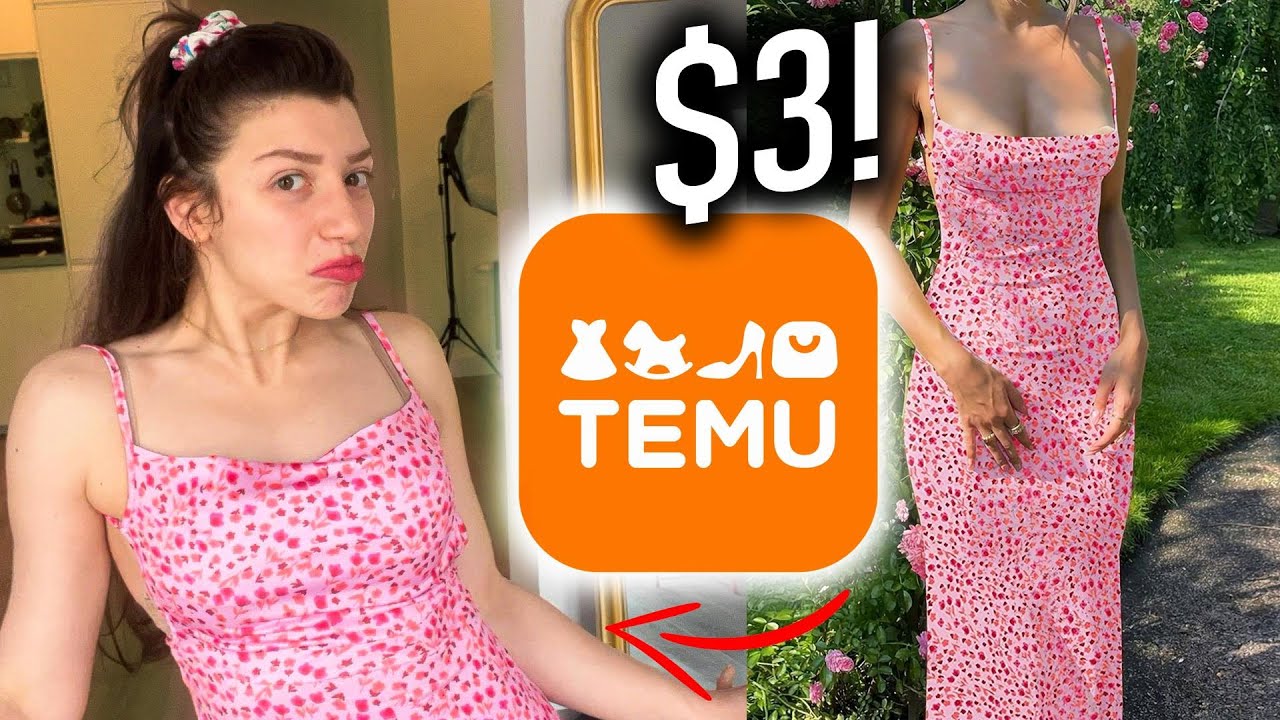 I tested TEMU's DISTURBINLY CHEAP DRESSES - YouTube