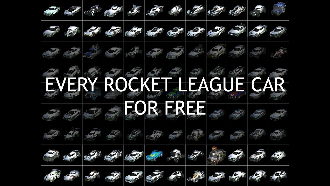 HOW TO GET EVERY ROCKET LEAGUE CAR FOR *FREE* - YouTube