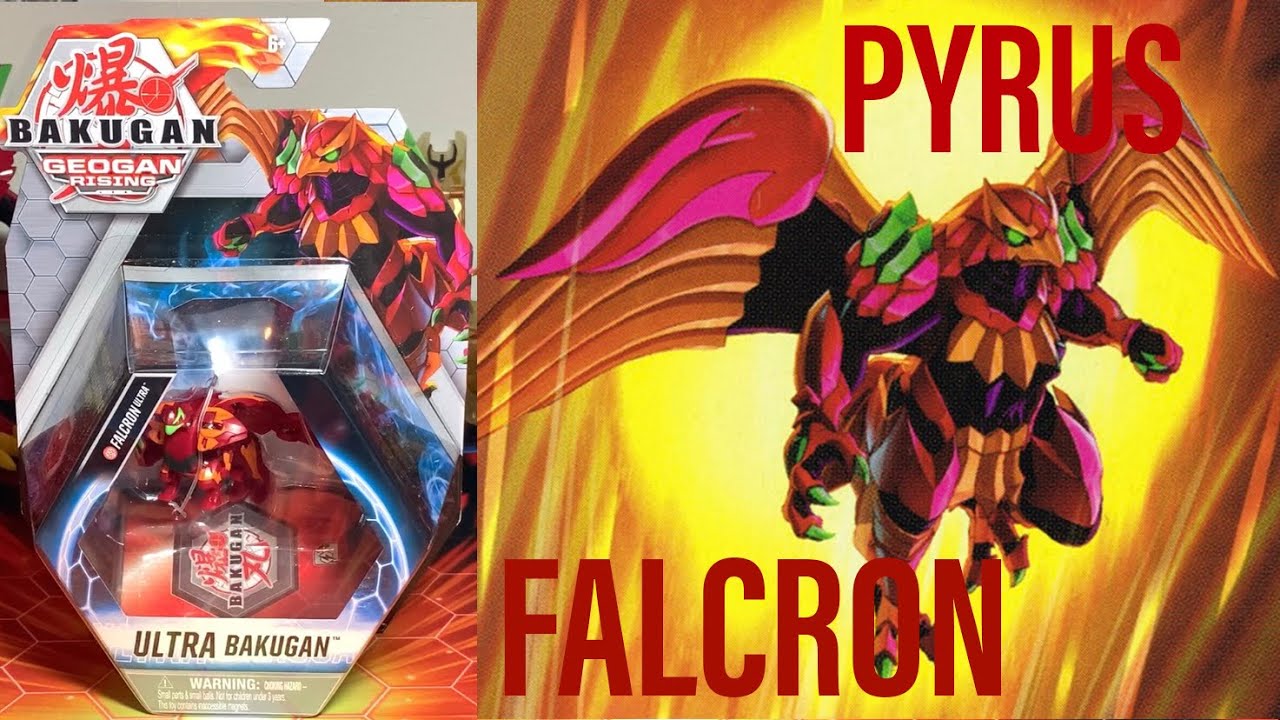 Pyrus Falcron Ultra Unboxing | Bakugan: Geogan Rising - YouTube