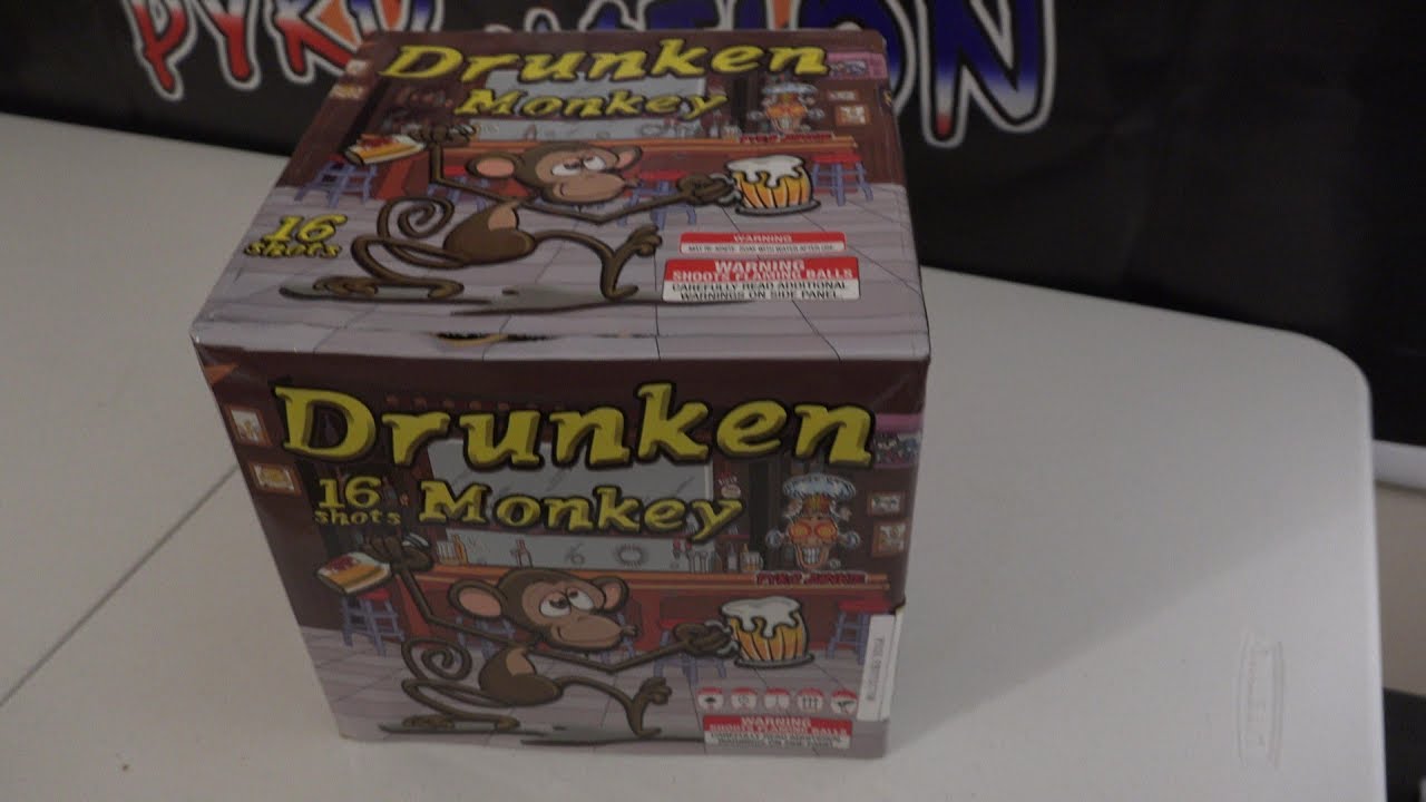 DRUNKEN MONKEY - PYRO JUNKIE FIREWORKS - YouTube