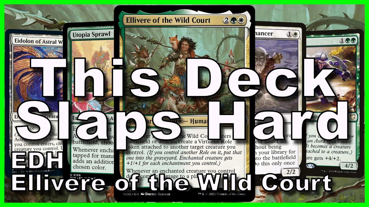 Ellivere of the Wild Court EDH Deck Tech | Magic: The Gathering - YouTube