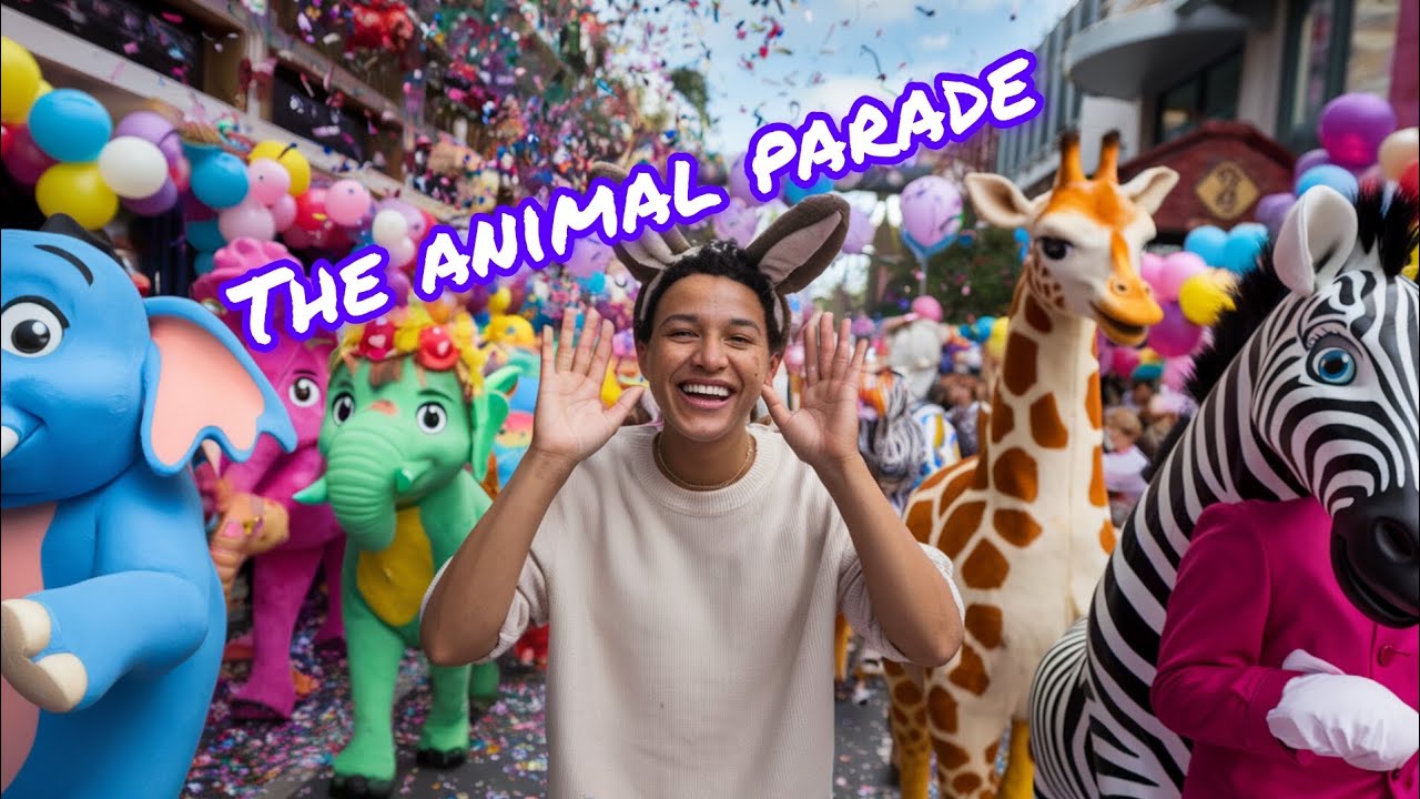 "🎶THE ANIMAL PARADE🎵" Animal song for kids 🐥🍼 - YouTube