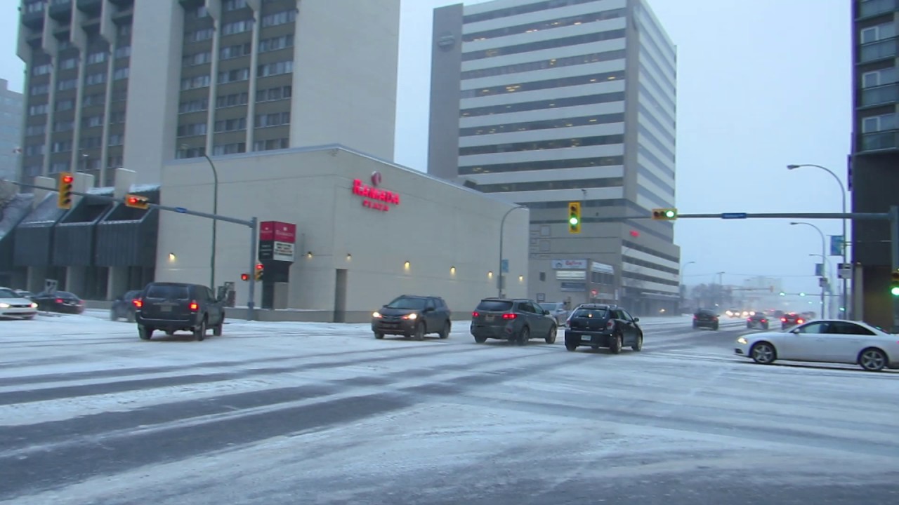 Winter Storming In Regina This Morning - March 7, 2017 - YouTube