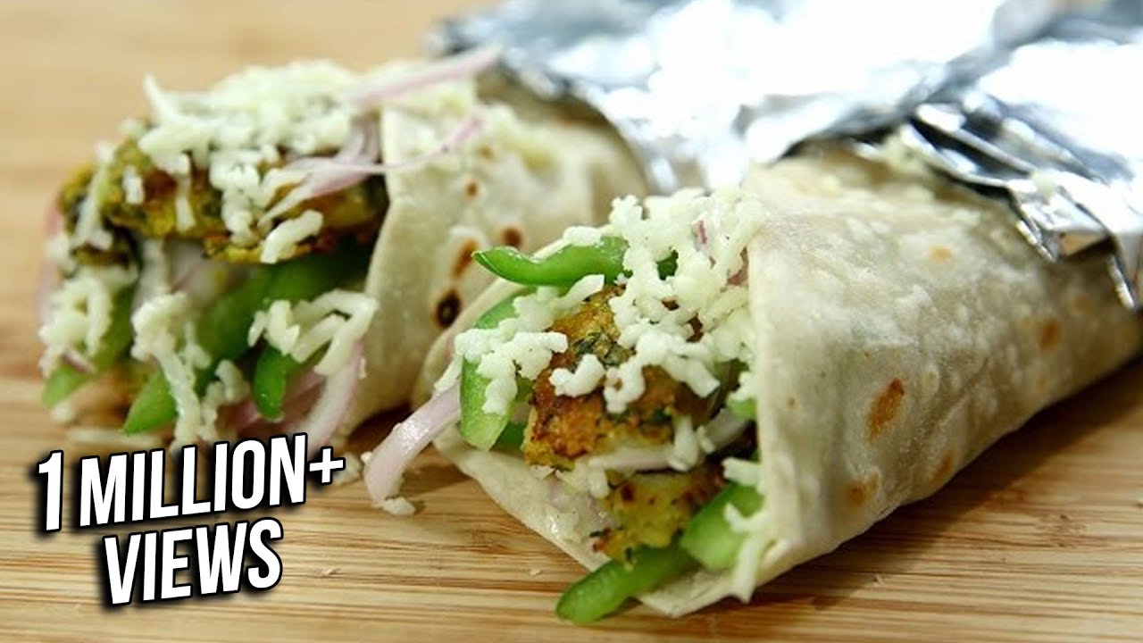 How To Make Veg Frankie | Veg Frankie Recipe | Ruchi’s Kitchen - YouTube