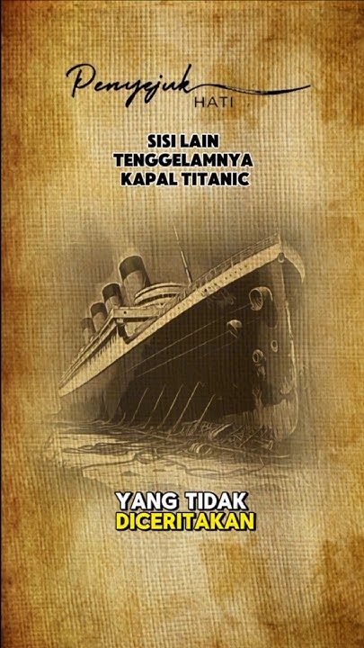 Sisi lain tenggelamnya kapal Titanic yang tidak diceritakan#shorts #history #sejarahdunia # ...