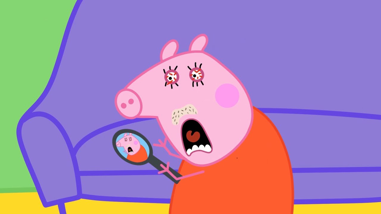 Upper Lips 😱 | Funny Peppa Pig Animation - YouTube