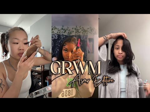 GRWM asmr edition | TikTok compilations | school, appointments etc.