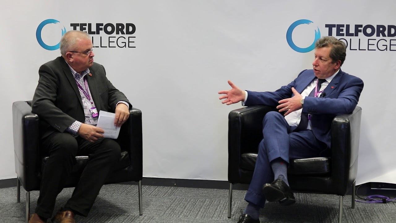 Graham Guest Introduction | Open Event | Telford College - YouTube