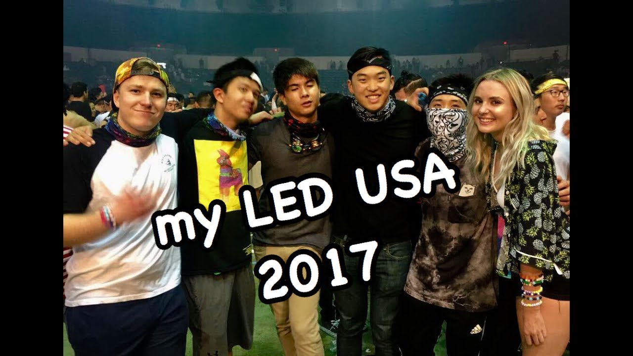 my LED USA 2017 rave!! - YouTube