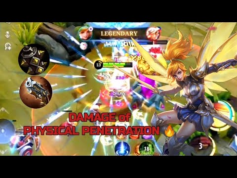 Damage Hack Using Penetration 🔥| Happy Valentine's Day ️ | FANNY GAMEPLAY #mlbb - YouTube