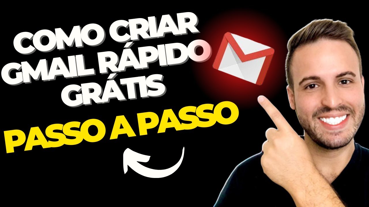 ️Como Criar um EMAIL no GMAIL Simples e Rápido Passo a Passo Completo ...
