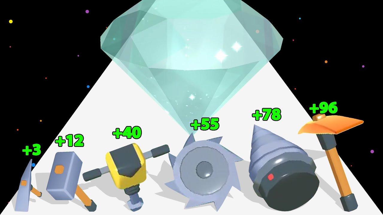 MERGE DIGGER 3D - Level Up Miner (ASMR Gameplay) - YouTube