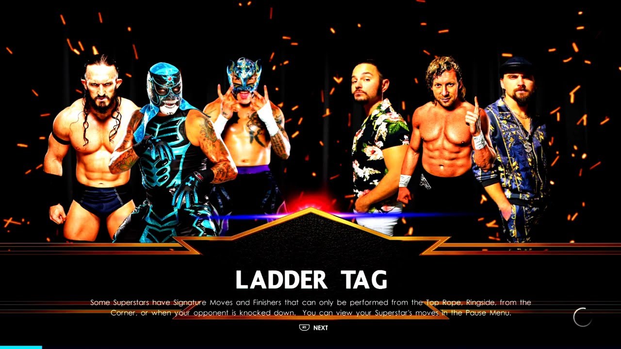 AEW Dynamite The Elite vs Death Triangle in a Ladders Match - YouTube