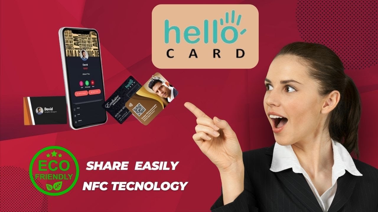 Hello Card | Eco Friendly | #hellocard - YouTube