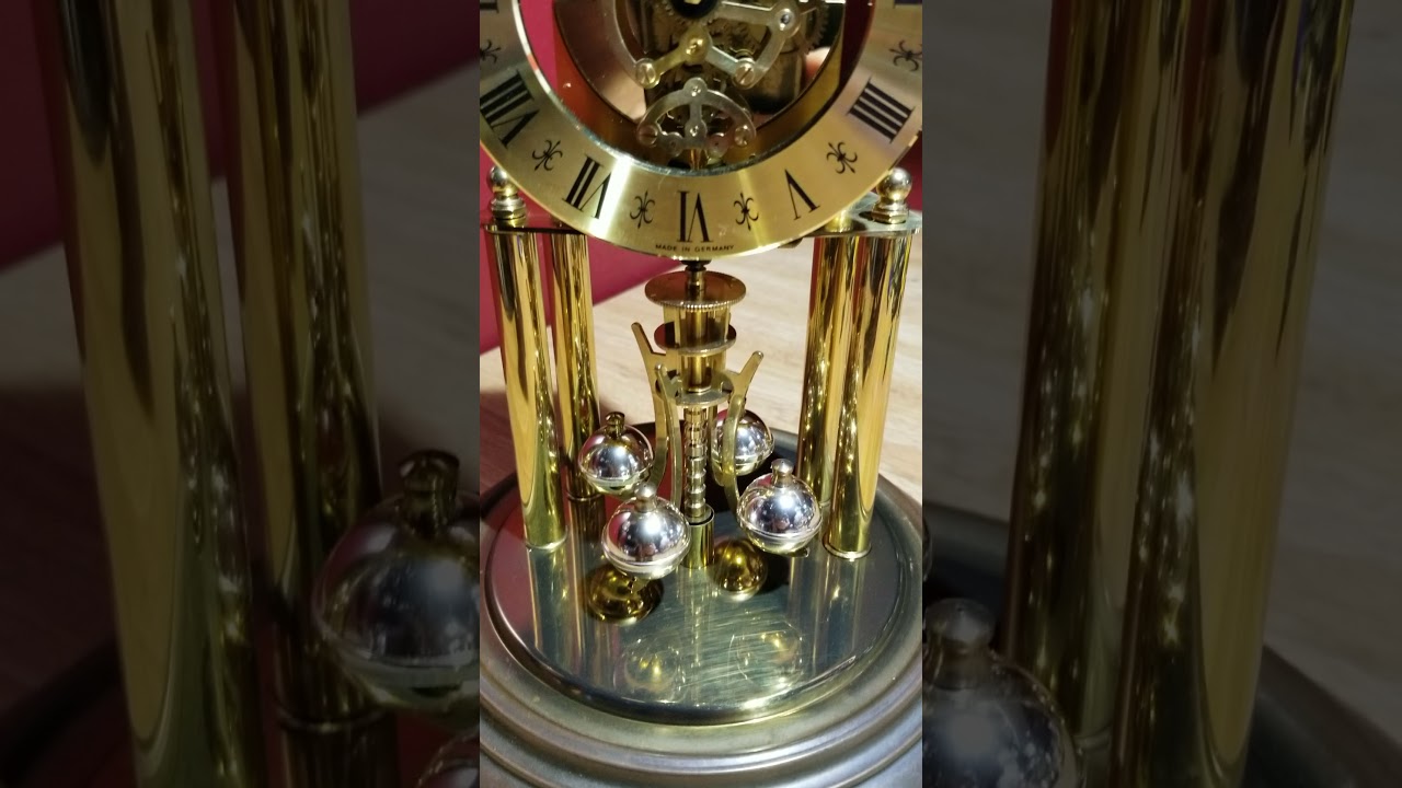 S. Haller Elgin 400-Day "German Time Bomb" Anniversary Clock with Key ...