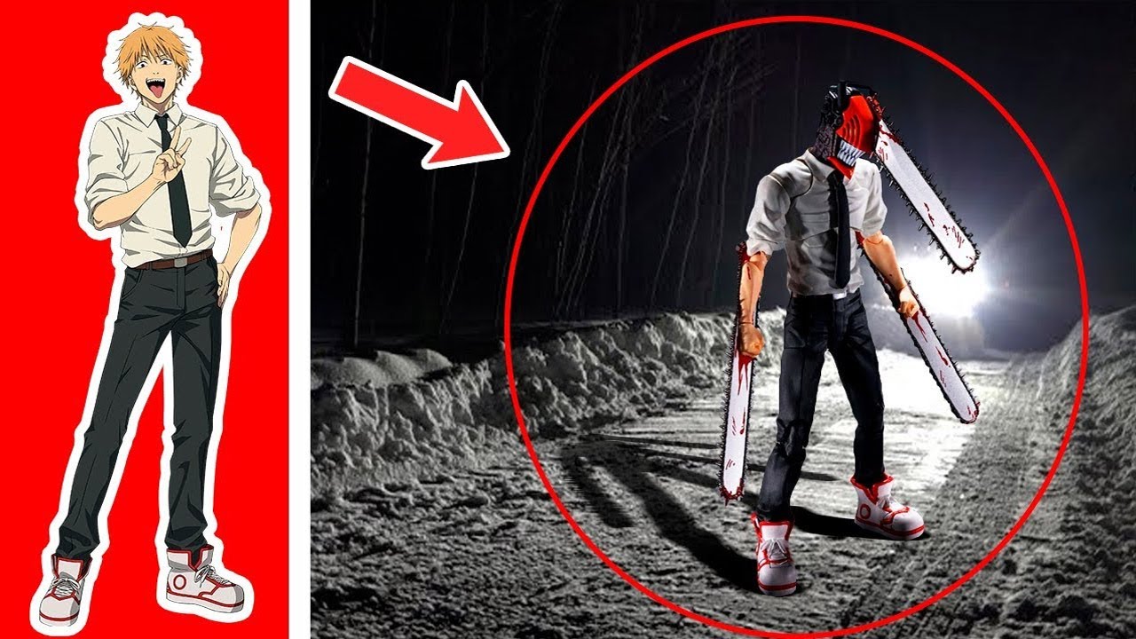 6 Chainsaw Man Captados en Cámara en la Vida Real - YouTube