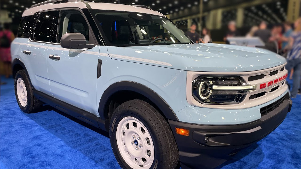 2023 Ford Bronco Sport Heritage Edition - First Look - YouTube