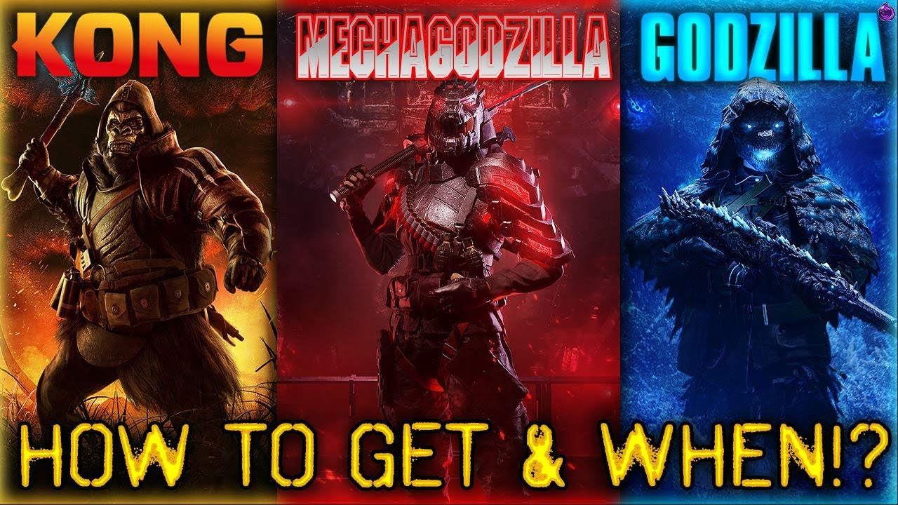 *NEW Limited Time - Godzilla, Mechagodzilla, and Kong Operator Bundles ...
