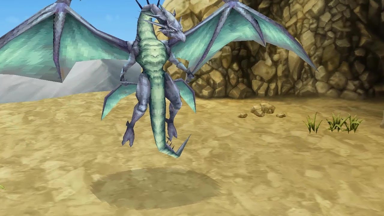 Final Fantasy III (3D Version) - Bahamut - YouTube