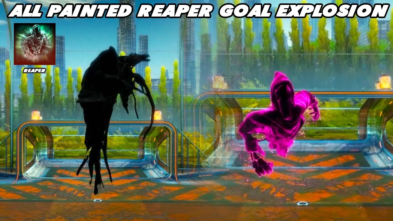 All Painted Reaper Goal Explosion - Rocket League Showcase - YouTube