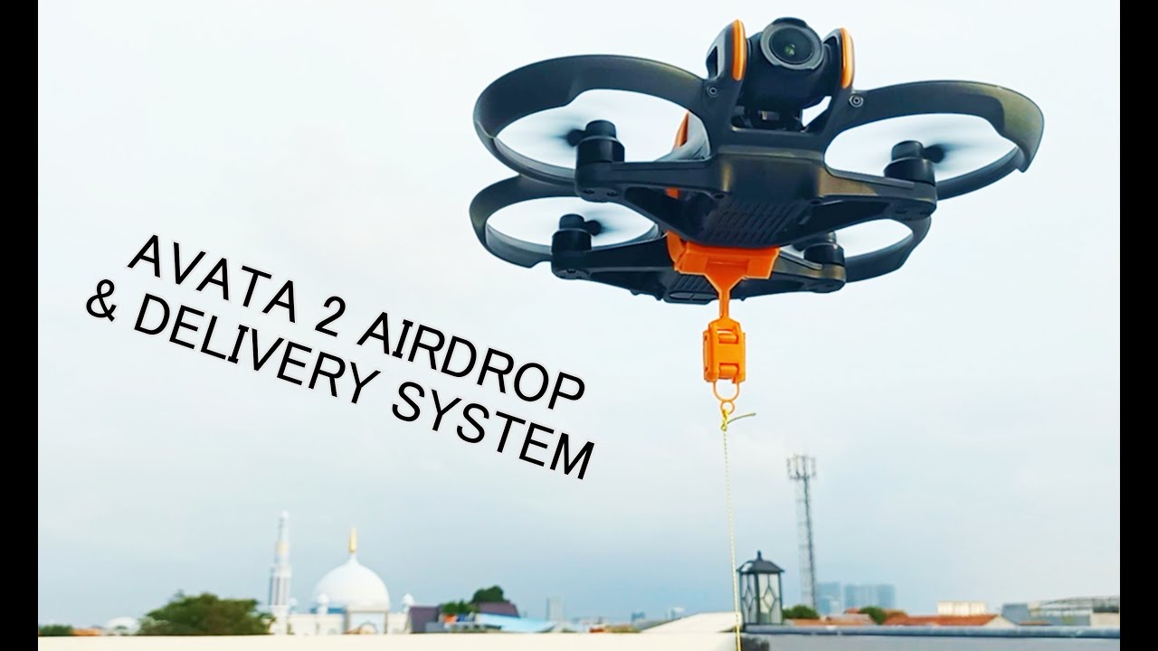 DJI AVATA 2 3D PRINTED AIRDROP & DELIVERY SYSTEM - YouTube