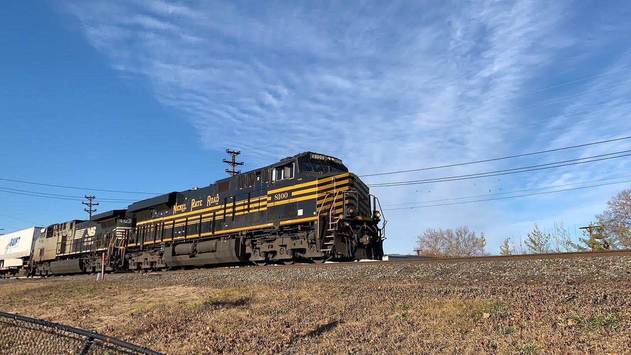 Railfanning @ Union, NJ with CSX F40s, NS #8100, NS #8025, NS Primer ...