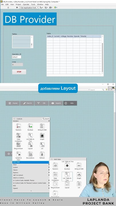 Вкладки Tab Control #labview #программирование #базыданных #tabs # ...
