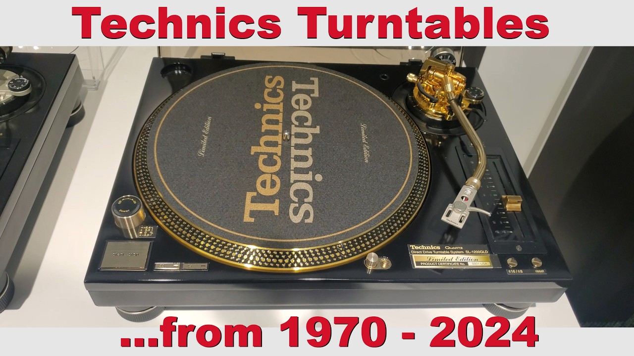 A Brief History of Technics Direct Drive Turntables: 1970-2024 - YouTube