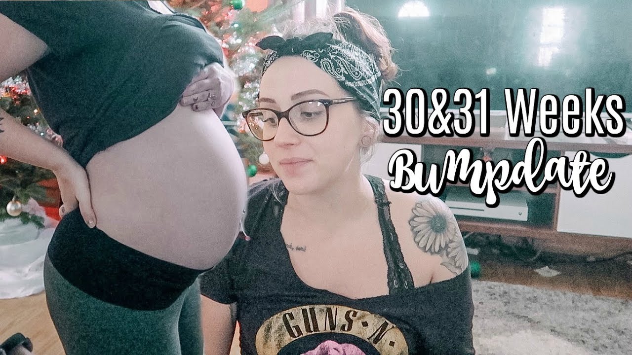 Pregnancy Anxiety 30 And 31 Weeks Pregnant Bumpdate Youtube